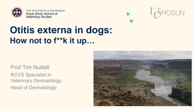 Vet Clinical Club - Tim Nuttall - 2nd October 2024 - Media Hopper Create