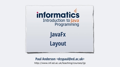 JavaFX 6 - Layout - Media Hopper Create