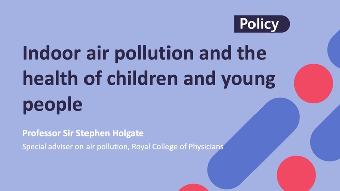 Indoor air pollution and the health of children and young people with ...