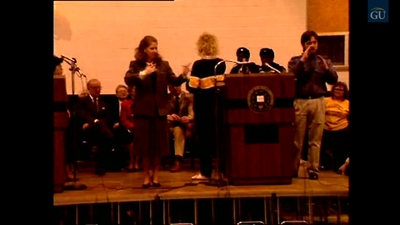 DPN 1988 vol. 14 - Field House Protest 2 of 3 March 7, 1988 - Gallaudet ...