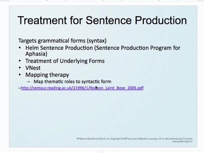 Week 8-9 word retrieval, sentences, reading, writing part 2/2 ...