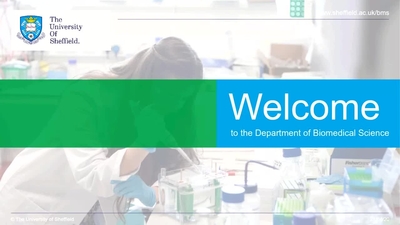 Biomedical Science - Applicant Day talk - The University of Sheffield ...