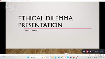 T Pratt Ethical Dilemma Presentation - Liberty University