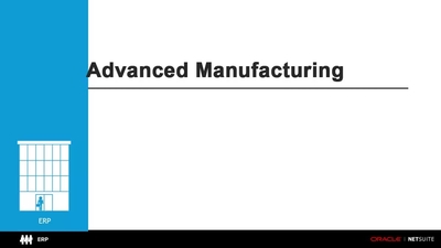 Introducing Advanced Manufacturing - Oracle Video Hub