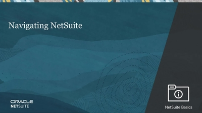 Navigating NetSuite - Oracle Video Hub