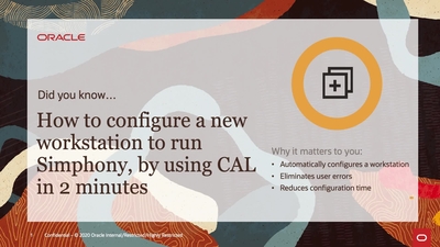 Did You Know? How to Configure a New Workstation to Run Simphony, by ...