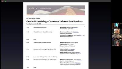 G-Invoicing - Part 1 of 5 - Oracle Video Hub