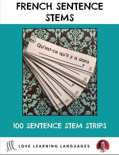 French sentence starter prompts - 100 French sentence stems - Distance ...