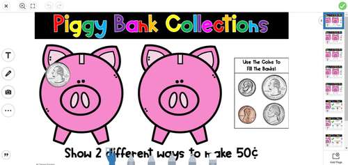 Seesaw Counting Coins by Created by Chelsea | TPT