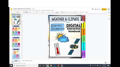 Weather Interactive Notebook | Weather and Climate | Severe Weather ...
