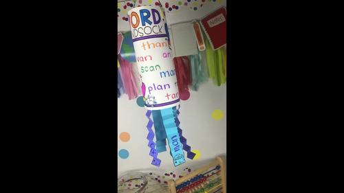 Winter Word Craft Activity for Phonics and Spelling Word Practice