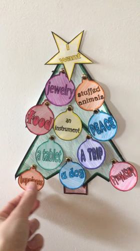 Christmas Tree List Holiday Project by sra Collier | TPT