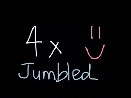 JUMBLED! Learn Your 4x Multiplication Tables! by The Worker Bee | TPT