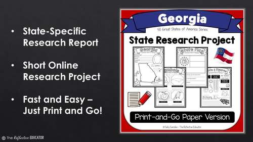 State Research Project | GEORGIA Print-and-Go Paper State Report