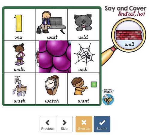 Articulation Boom Cards | Speech Therapy Distance Learning | Articulation W