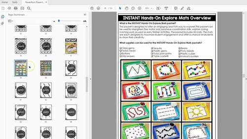 INSTANT Hands-On Exploration Mats by Tara West - Little Minds at Work