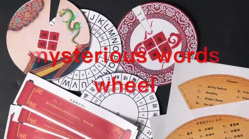Chinese New Year detective wheel English file by Fun fun teaching