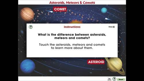 Solar System: Asteroids, Meteors & Comets - NOTEBOOK Gr. 5-8 by CCP ...