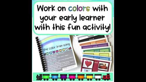 Color Sorting Activity: to use with the Color Train Song by Dr. Jean
