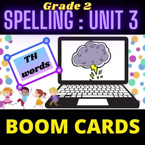 Which Word is Spelled Correctly? TH words + Audio Boom Cards ™ | TPT