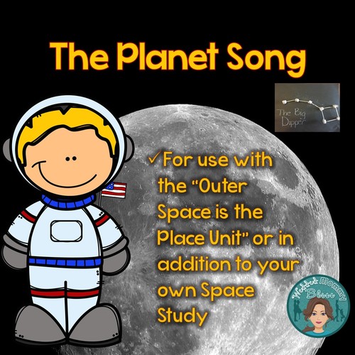 The Planet Song by Wedded Mommy Bliss | TPT