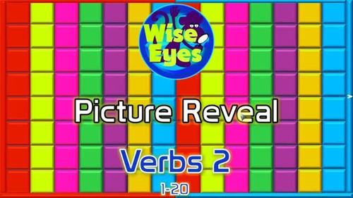 Picture Reveal Game ~ Verbs 2 ~ PPT by Wise Eyes | TPT