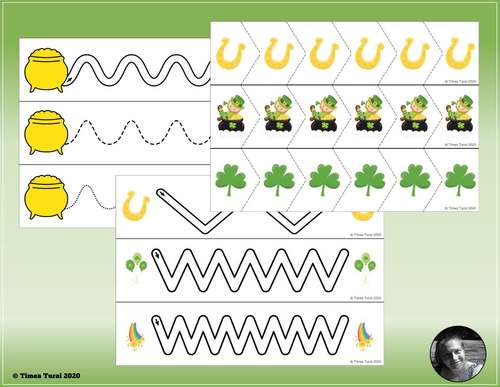 Fine Motor Activities -- St. Patrick's Day by Timea Turai | TpT