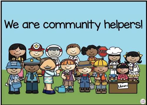 Community Helpers Sight Word Book GOOGLE SLIDES by Suburban Teacher