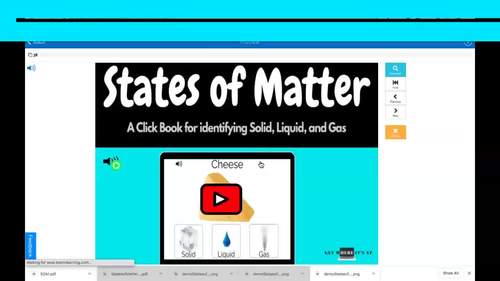 States of Matter - Digital Boom Cards - Google Slides - Automatic Audio ...