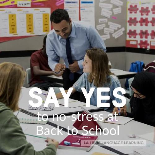 French Back to School with Comprehensible Input Bundle | TPT