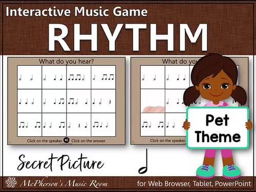 Half Note Interactive Rhythm Game ~ Reveal the Secret Picture {Pet}