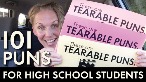 Tons of Puns for Teens, FREE Tearable Pun Sheets & EASY Halloween ...