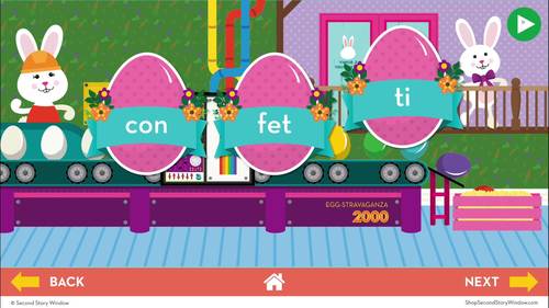 Easter Fluency in a Flash 4th Grade • Digital Fluency Mini Lessons