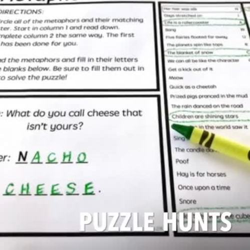 Figurative Language BUNDLE by The Well Kept Class with Kelley Jo