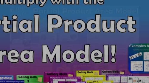 Multiplication - Partial Product Area Model by THINKology | TPT