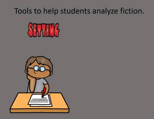 Distance Learning Elements of Fiction Close Read by Upper Elementary Antics