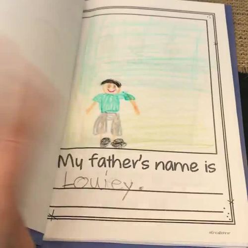 Father's Day Booklets {Distance Learning PDFs Included} by Erica Bohrer