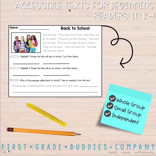 April Text Evidence Reading Passages with Comprehension Questions