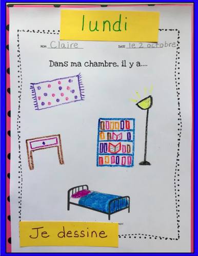 French Writing Prompt Core and Immersion Curriculum - Paragraphe de la ...