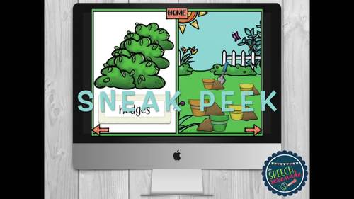 NO PRINT Spring Garden Articulation - J Ed Distance Learning | TpT