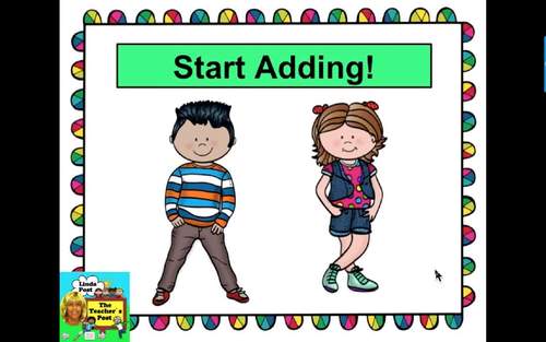 Summer School Addition: PowerPoint Game! 48 Addition Facts 11-20 Ocean ...