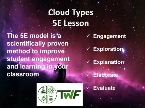 Cloud Types - 5E Lesson Bundle by Teach With Fergy | TPT
