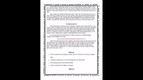 2nd Grade Landforms & Bodies of Water Unit- Island Project! NGSS-(2-ESS2-2)