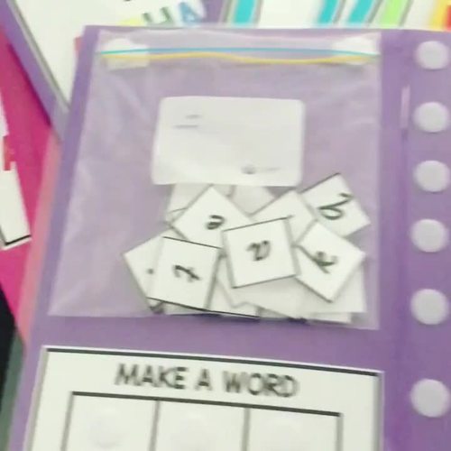 Alphabet & Build a Word Folders by Miss May's Moments | TPT