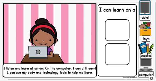 Interactive Listening Book for Distance Learning | Google Slides