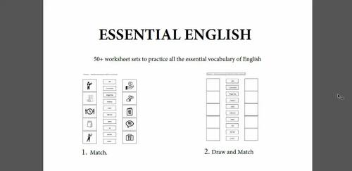Thematic Vocabulary Worksheets & Flashcards - Intermediate / Advanced