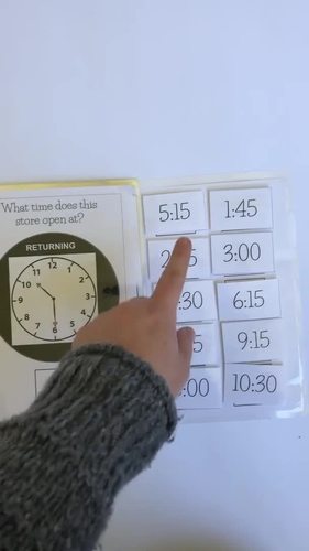 Telling Time- 4 adapted books, Special Ed, Vocational, Life Skills [to ...