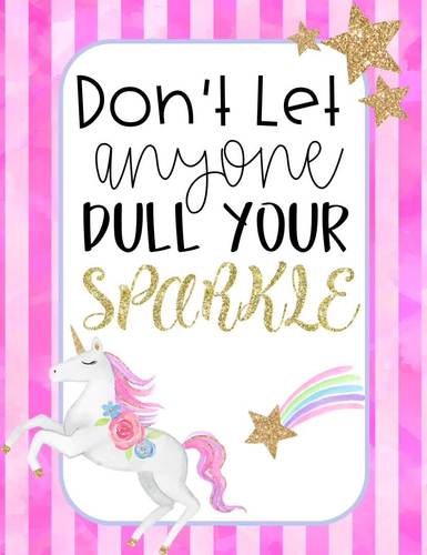 Unicorns and Dragons Classroom Decor Motivational Posters | TpT