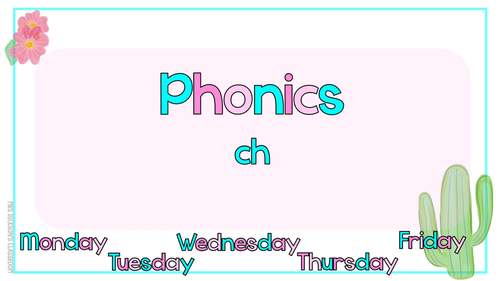 Year One FULL YEAR of Daily Synthetic Phonics Session Slides - Growing ...