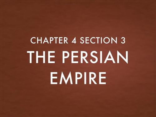 The Persian Empire Power Point and Keynote Presentations | TPT
